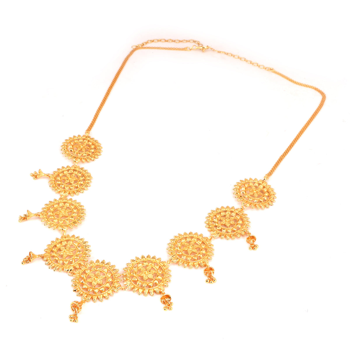 Floral Chakra Komor Bandhani - Waist Belt