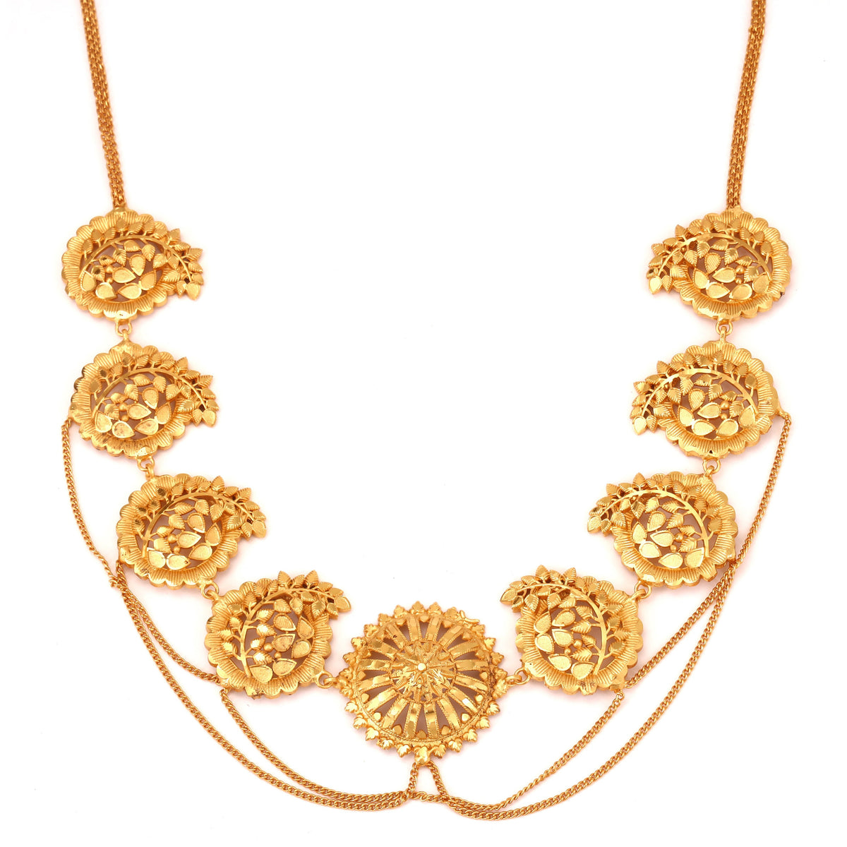 Leafy Pasha Komor Bandhani - Waist Belt