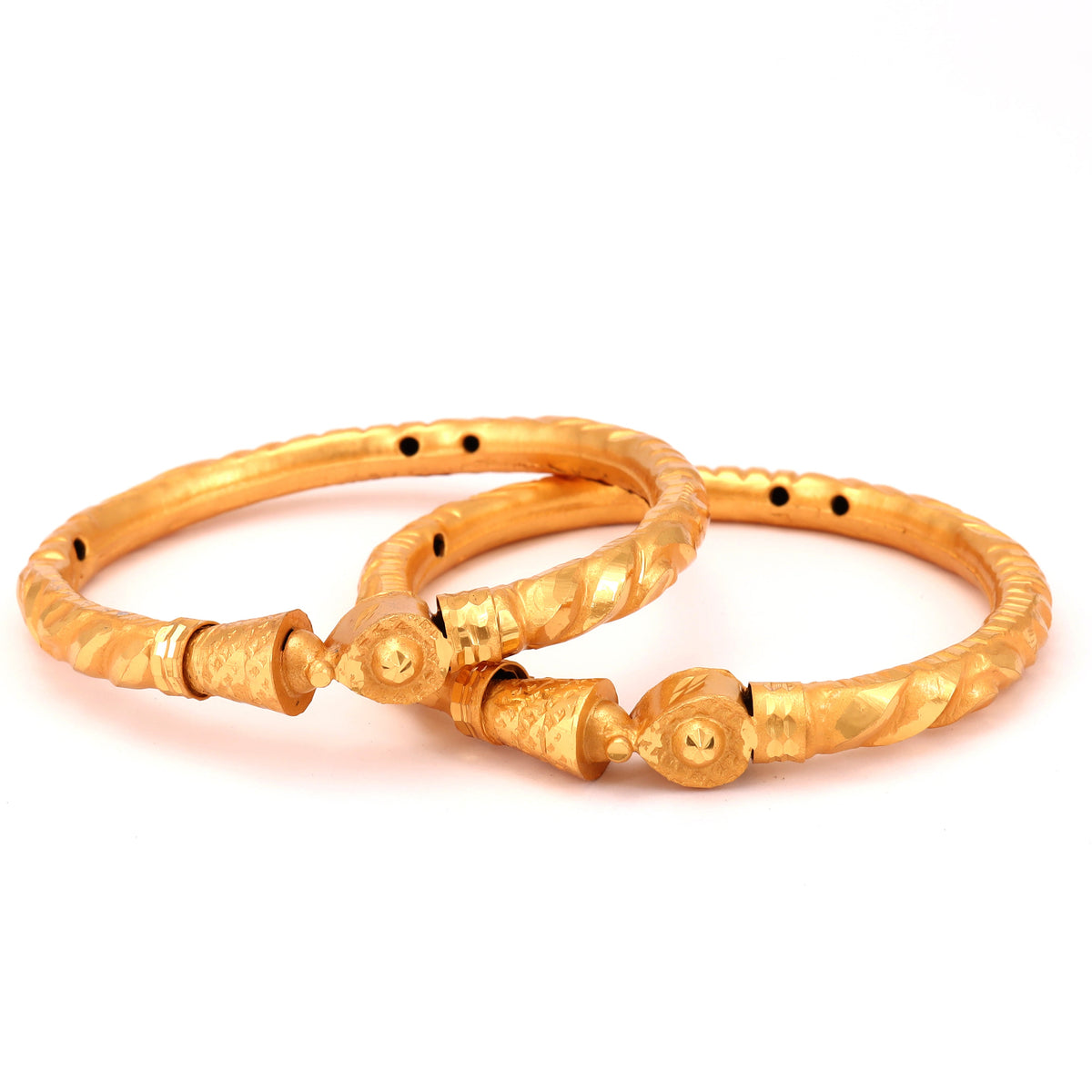 Thin Dual Mukh Bala - Two Pieces | Bengali Taditional Collection