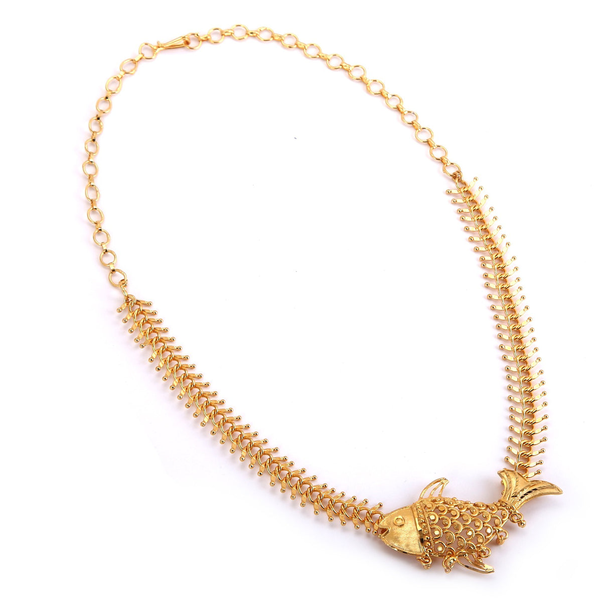 Fish Kanta (Mach Kanta) Necklace Set