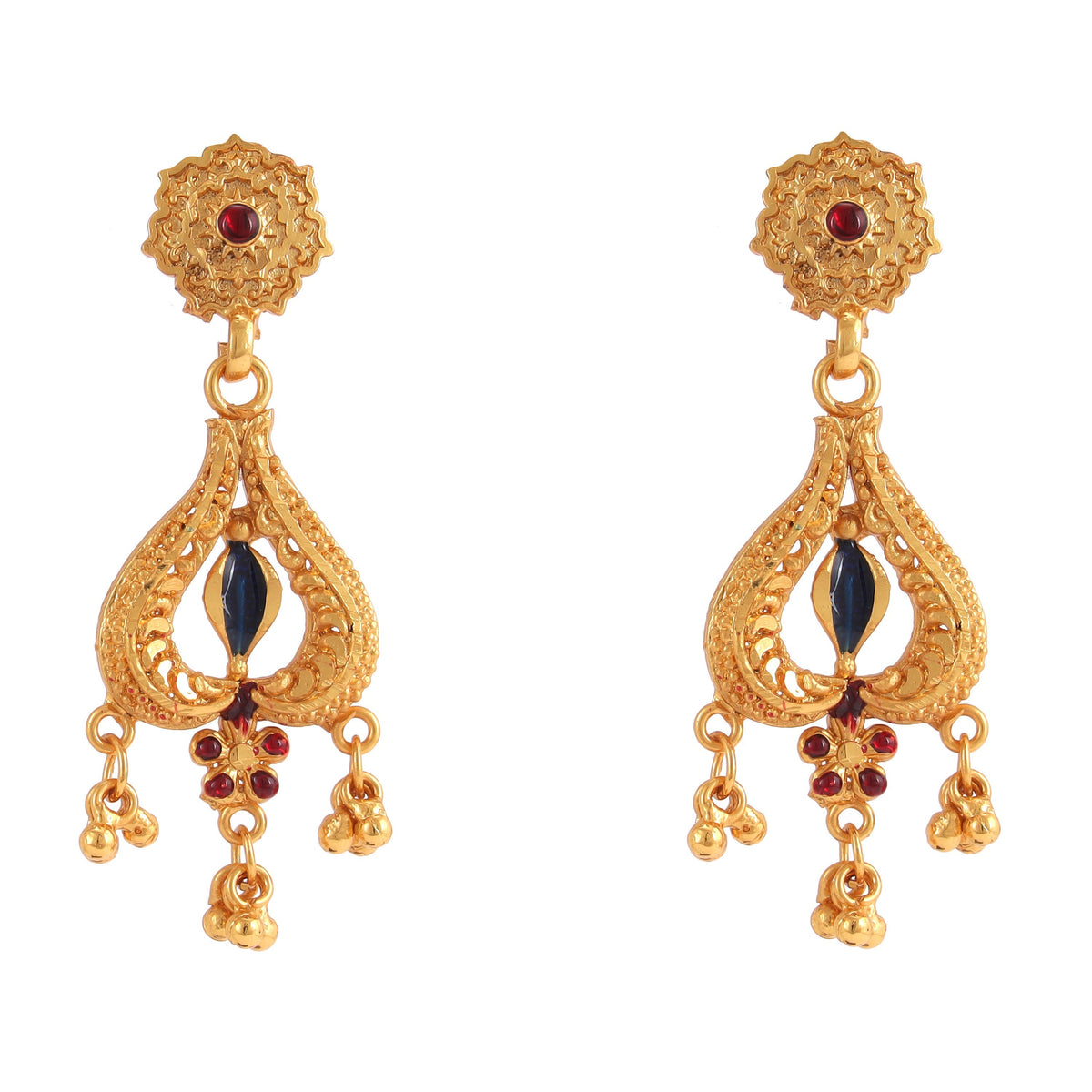 Blossom - Sitahar With Matching Earrings