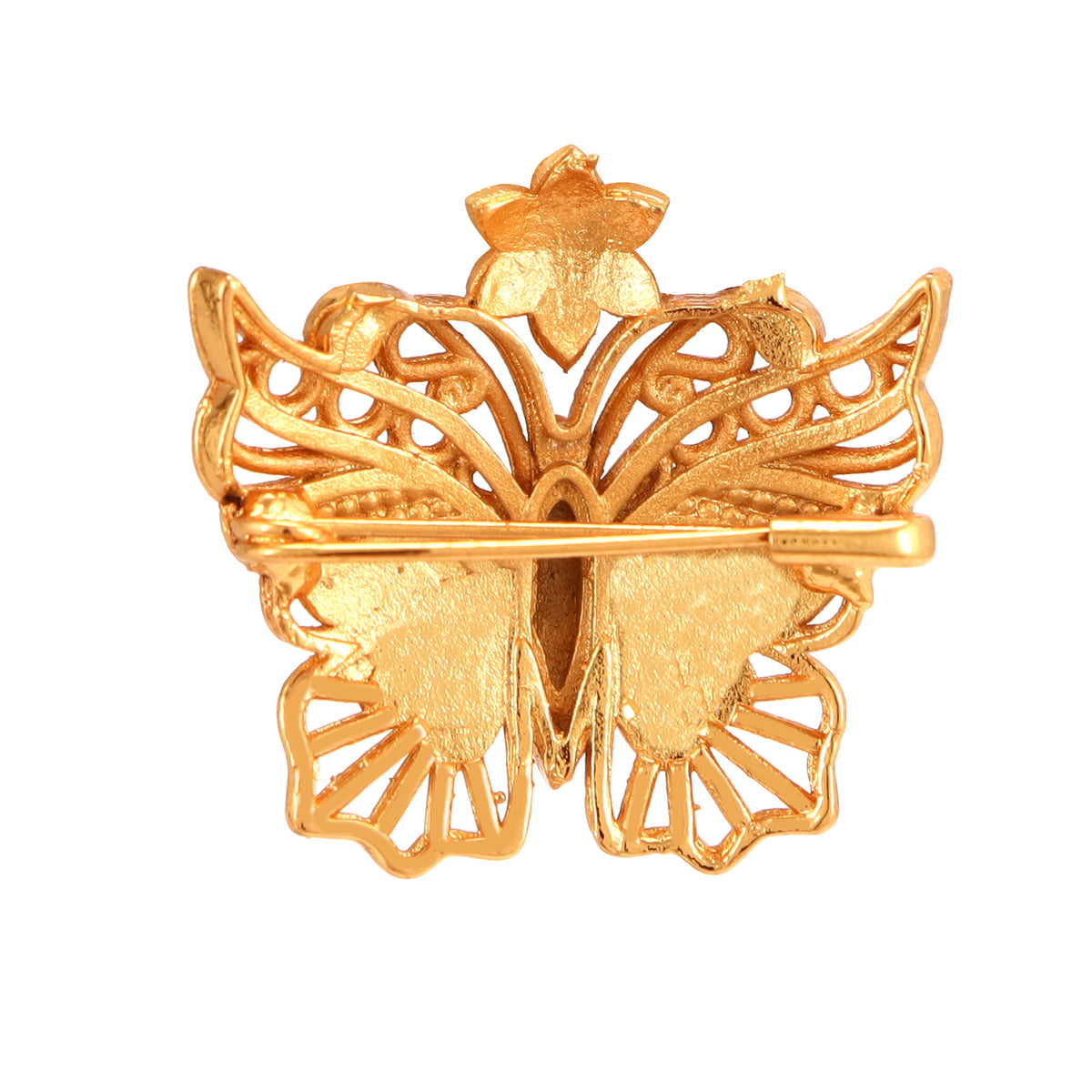 Butterfly Brooch Saree Pin 3