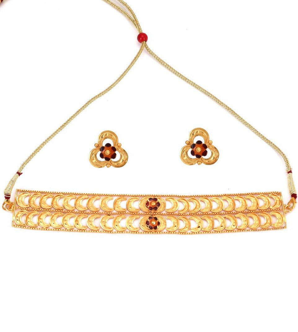 Double Line Belt Choker Set