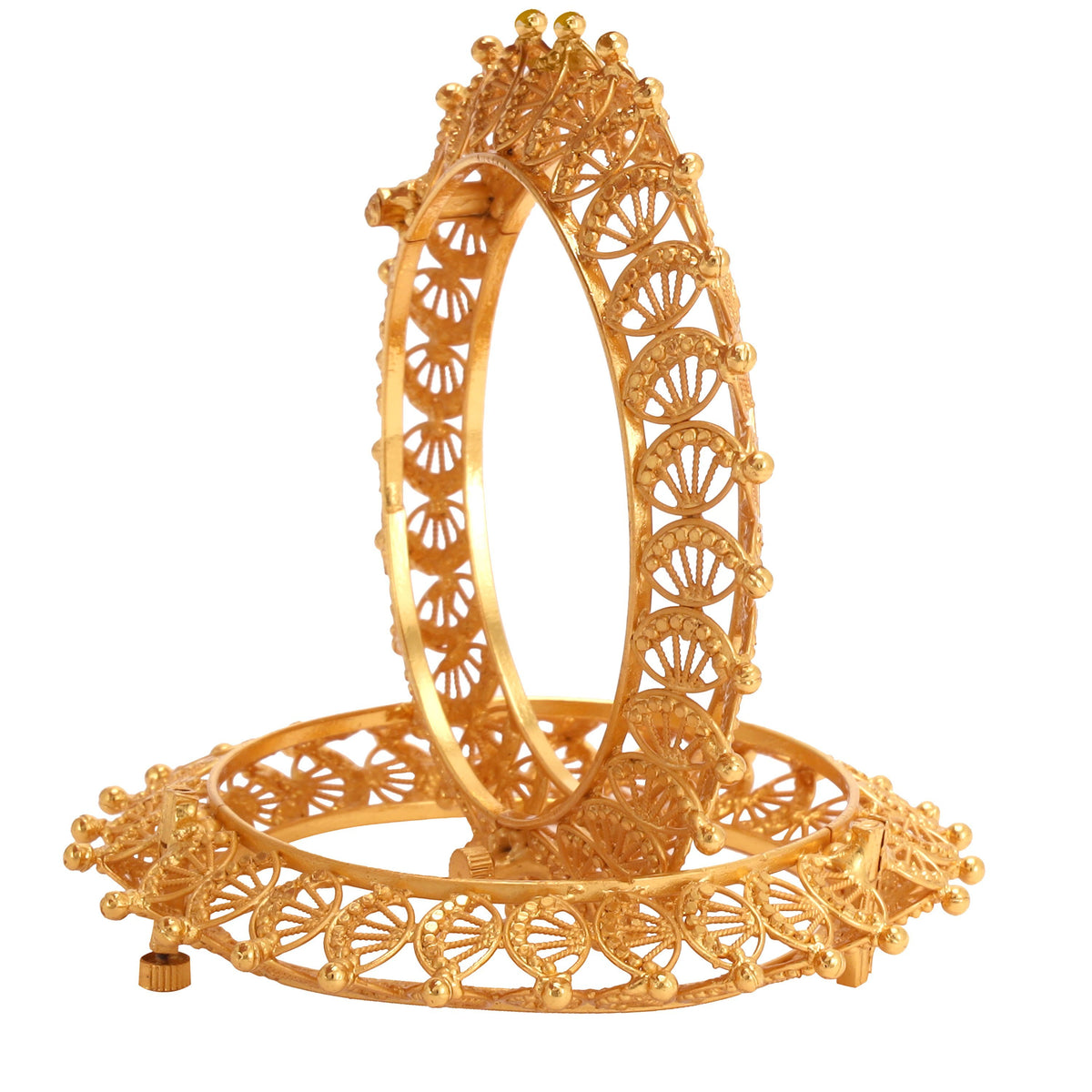 Filigree Work Kankan - Two Pieces