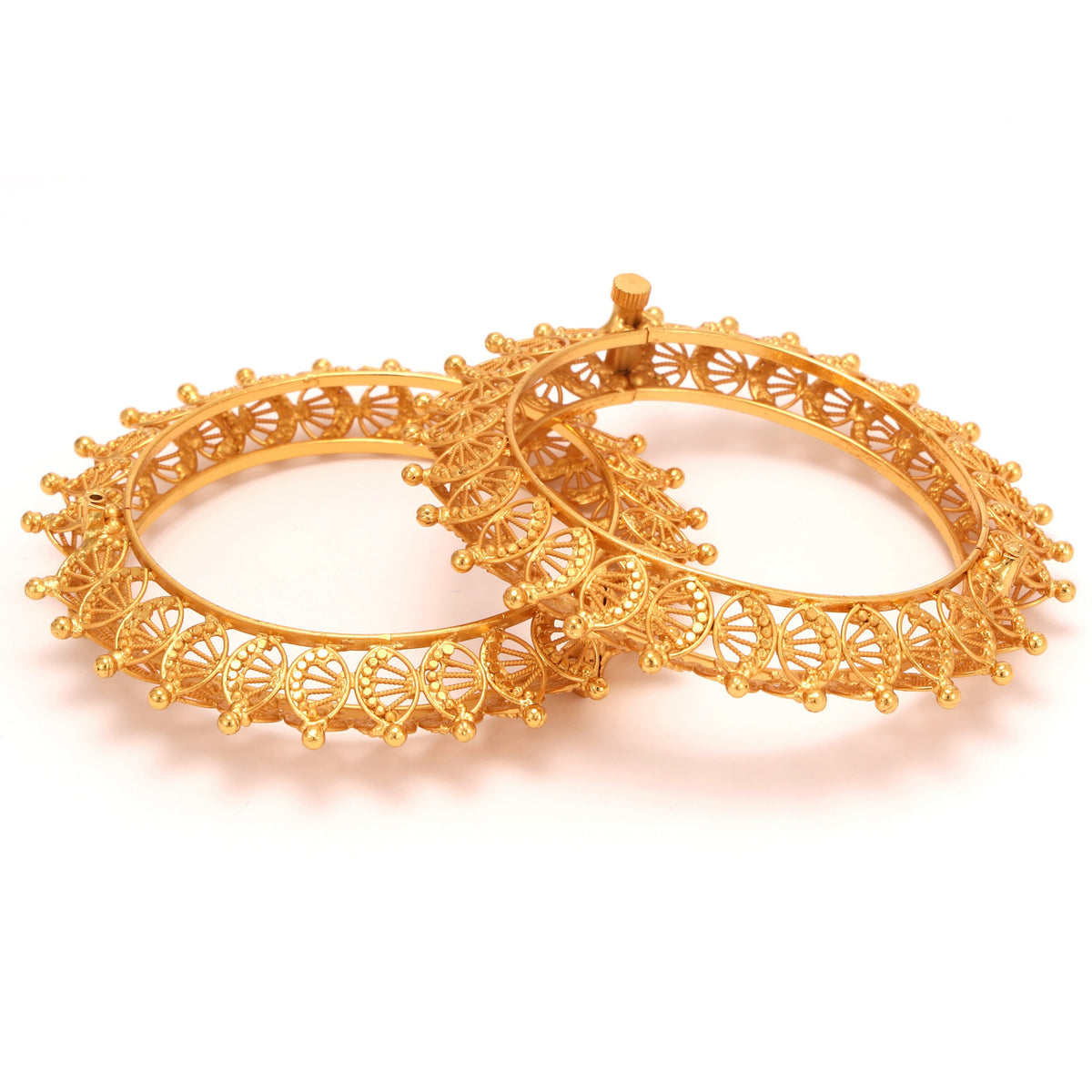 Filigree Work Kankan - Two Pieces