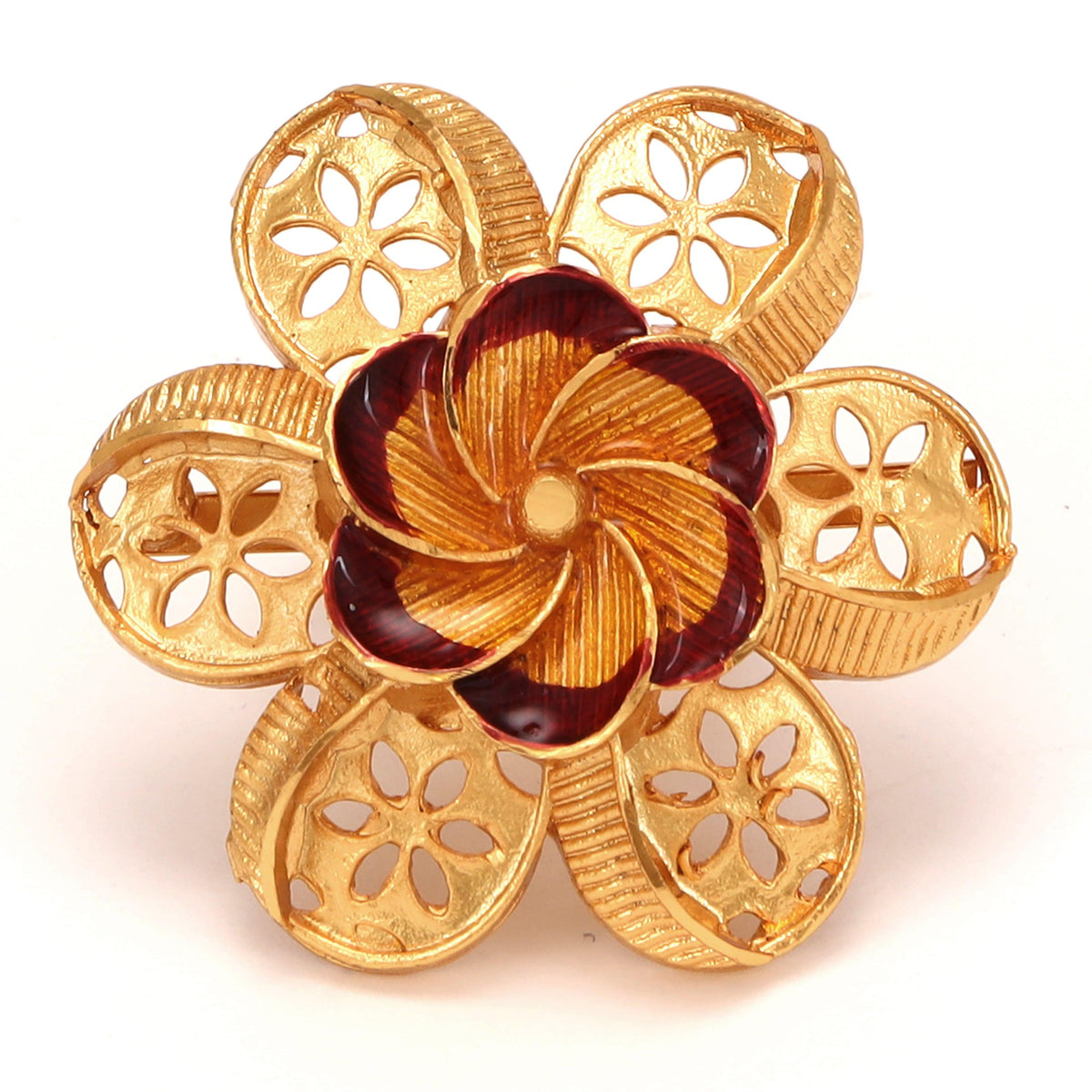 Growing Mina Flower Ring