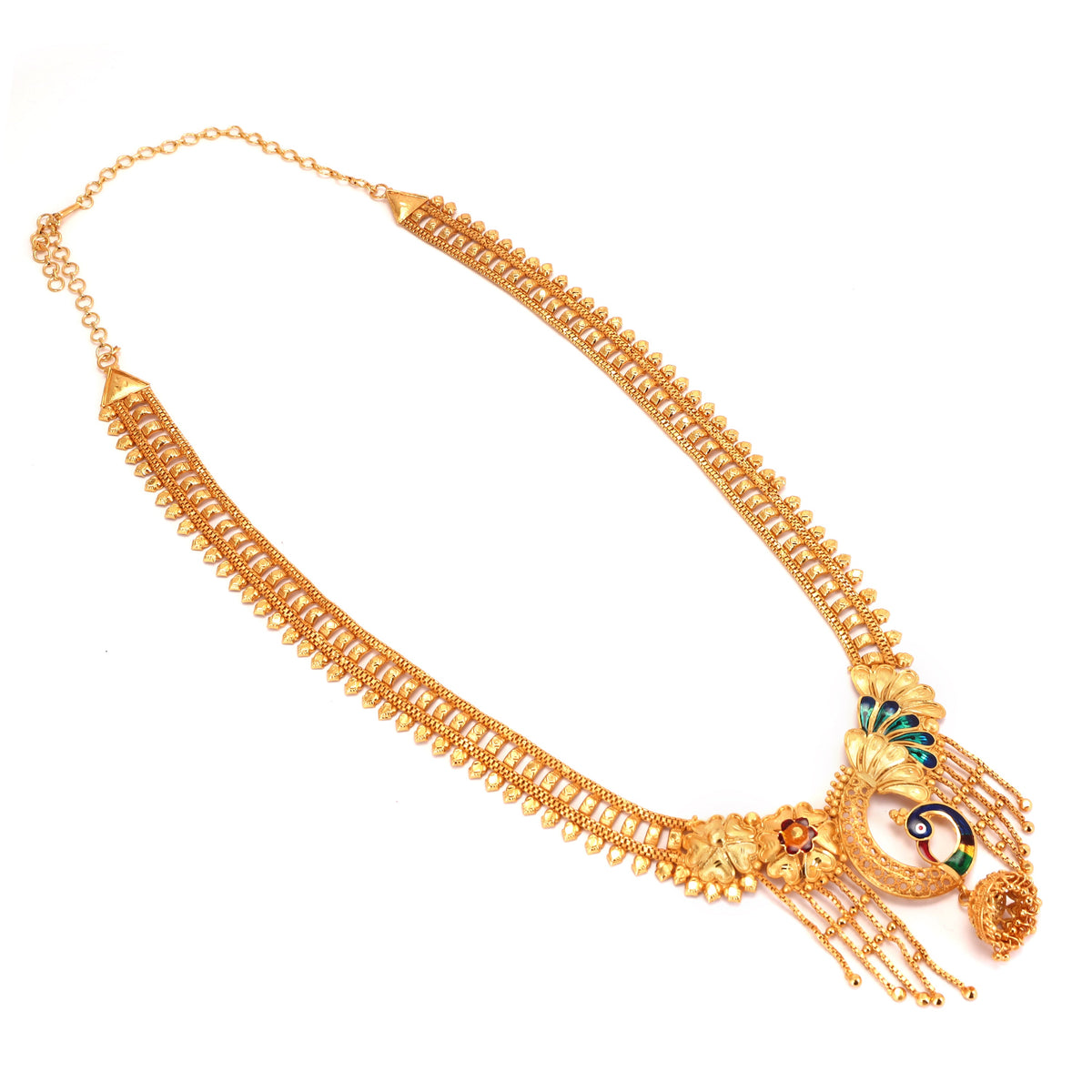 Dancing Peacock Sitahar Set With Kaan