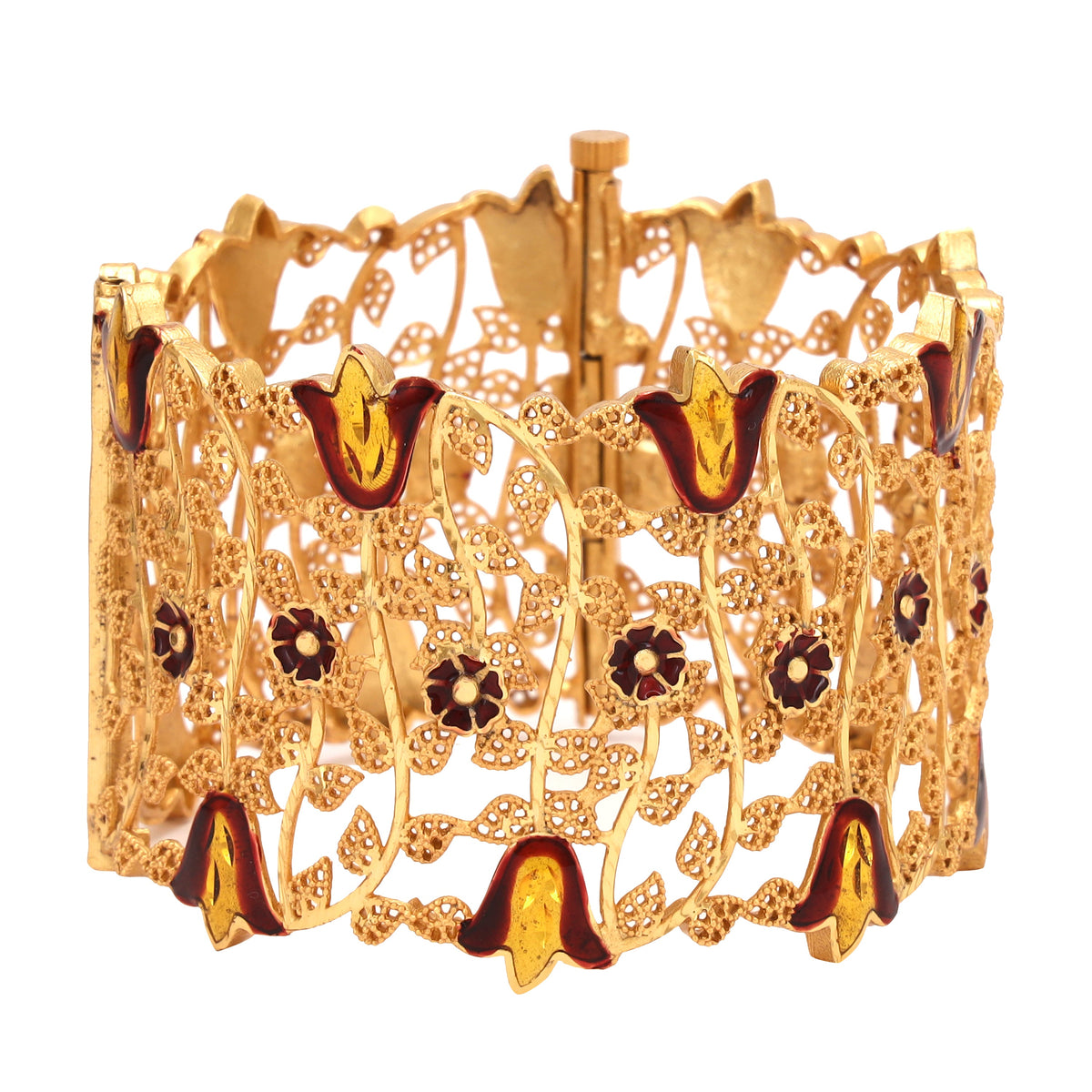 Minakari Flower Glass Chur